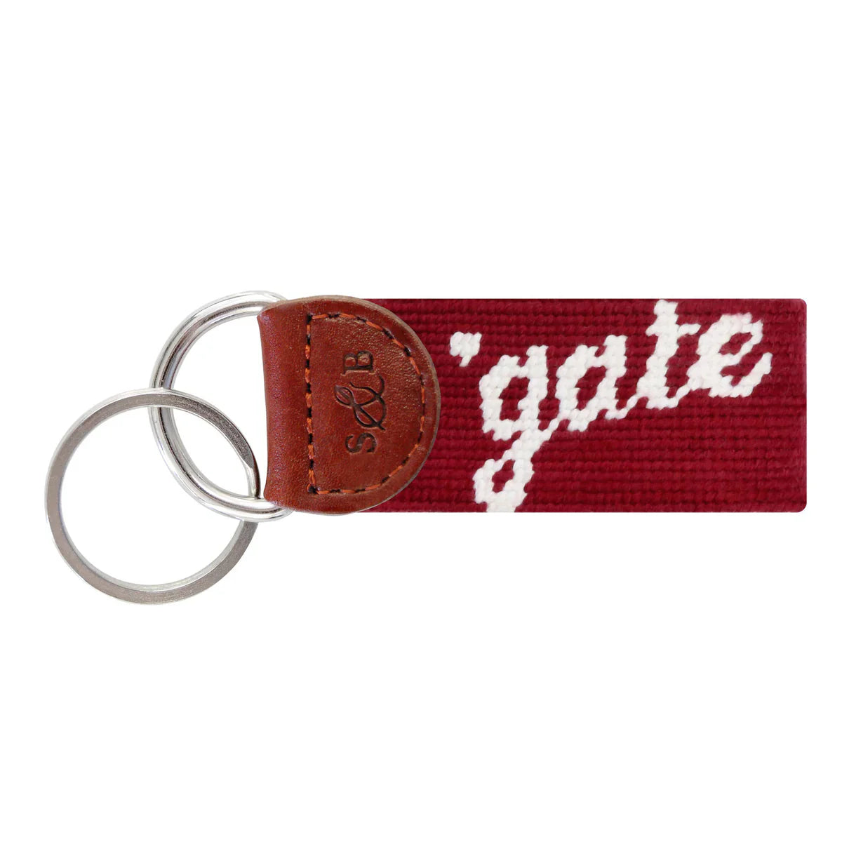 Smathers & Branson Colgate 'gate Key Fob - Garnet – John Hyatt Clothing