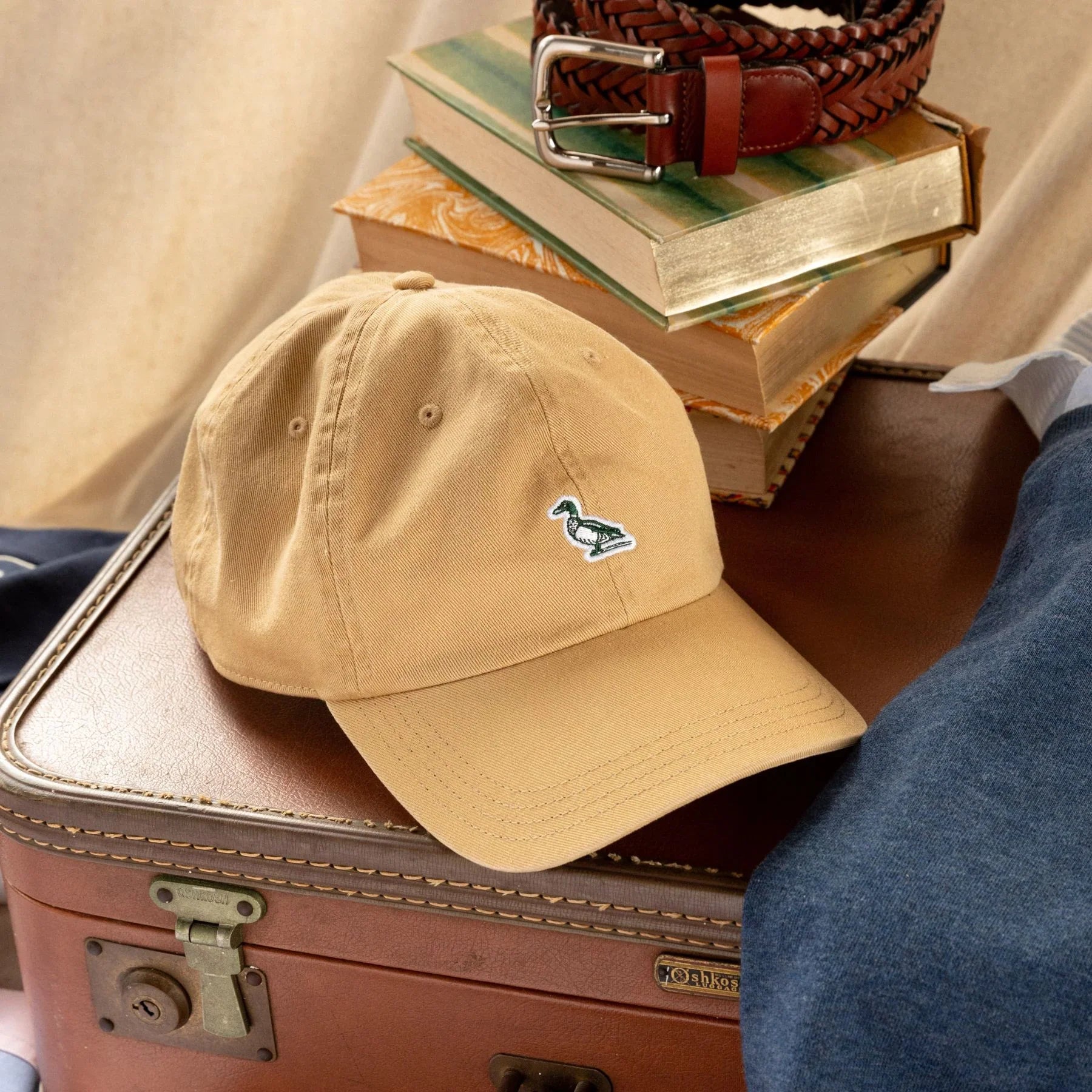 Duck Head Iconic Mallard Twill Hat - Original Khaki – John Hyatt Clothing