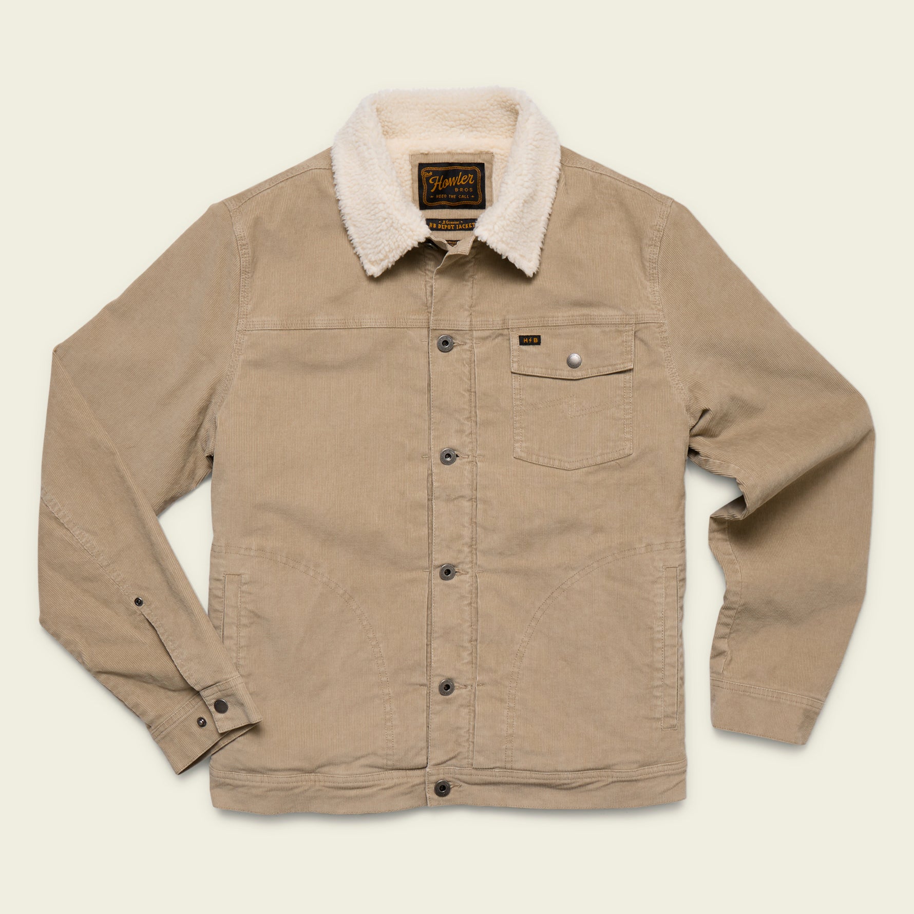 Howler Bros. Fuzzy Depot Jacket - Putty – John Hyatt Clothing