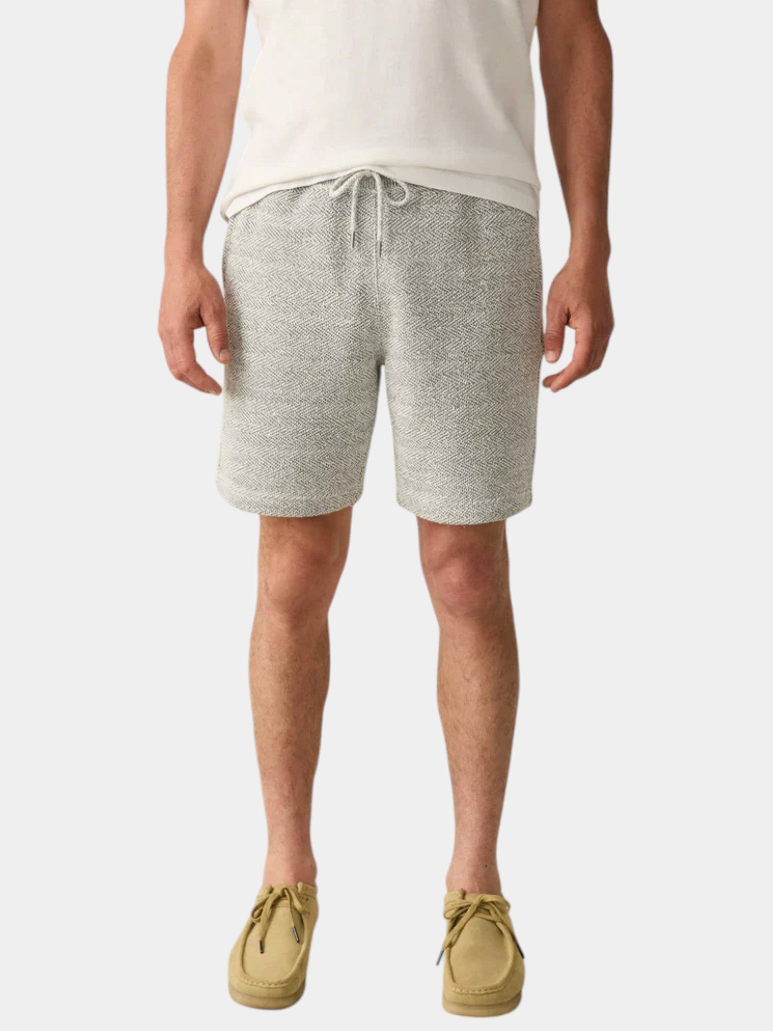 Faherty Whitewater Sweatshort - Grey Shell Loop – John Hyatt Clothing