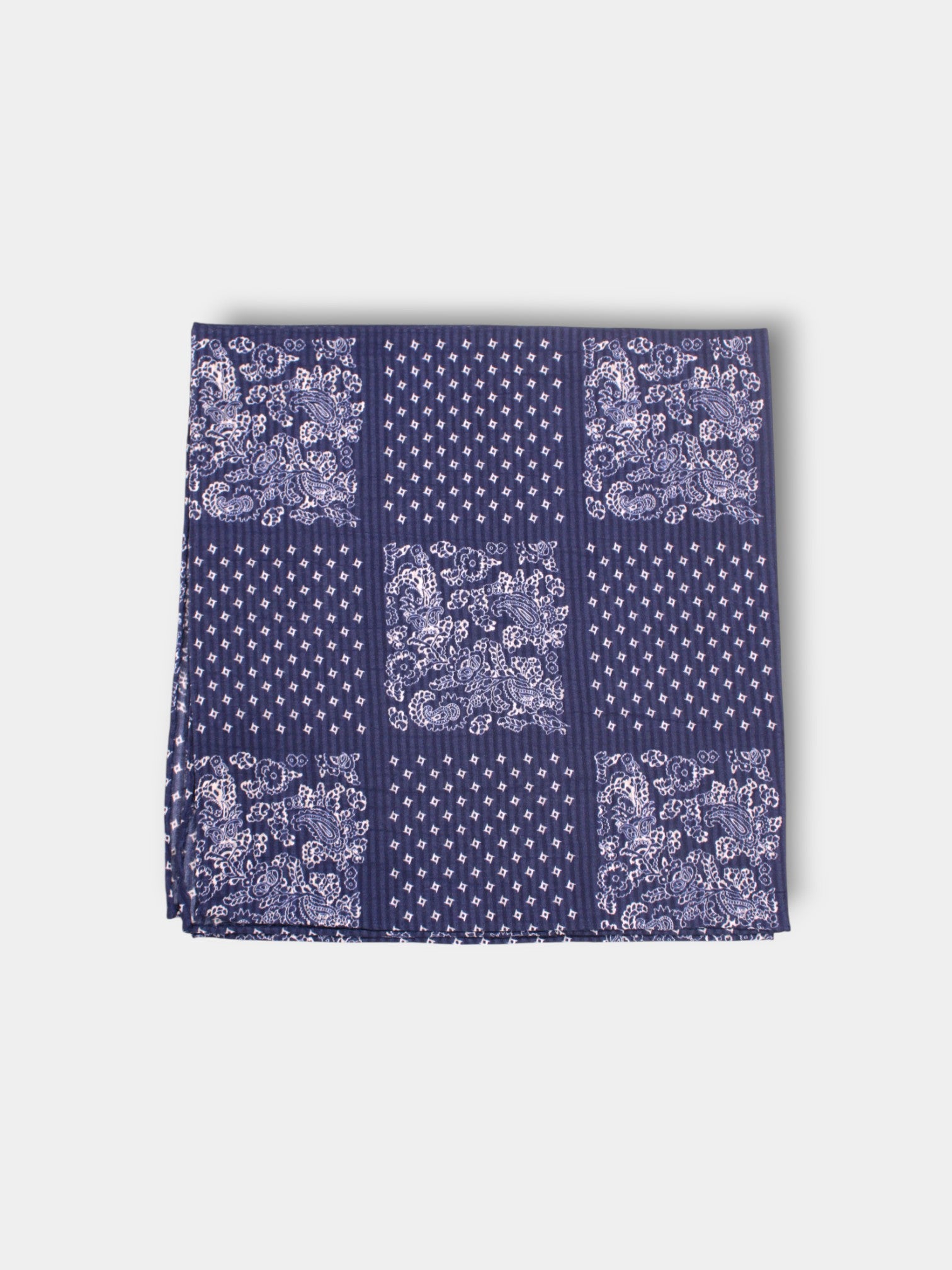 Bandana Pocket Square | Blue – John Hyatt Clothing